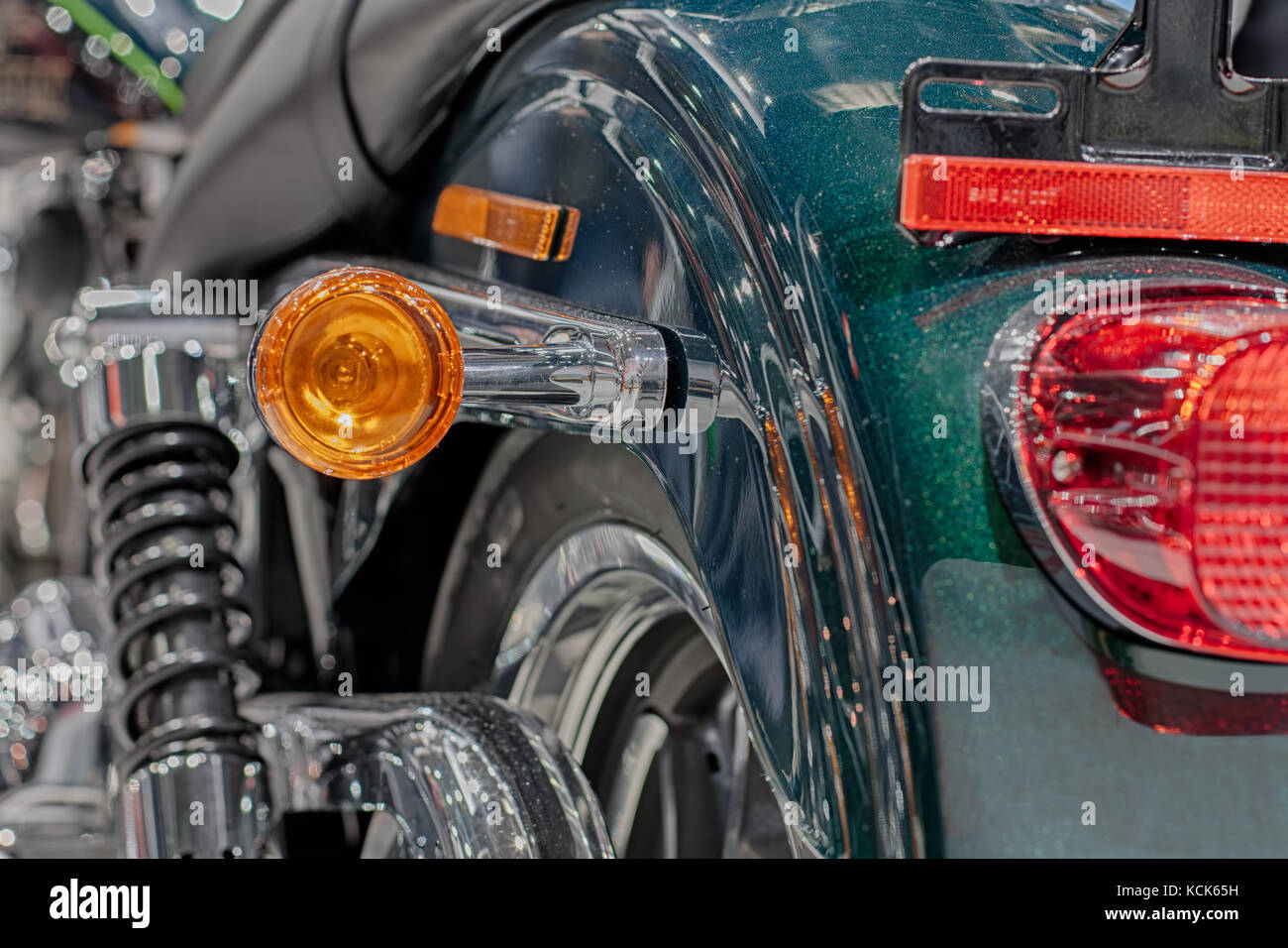 Motorcycle rear light hi-res stock photography and images - Alamy