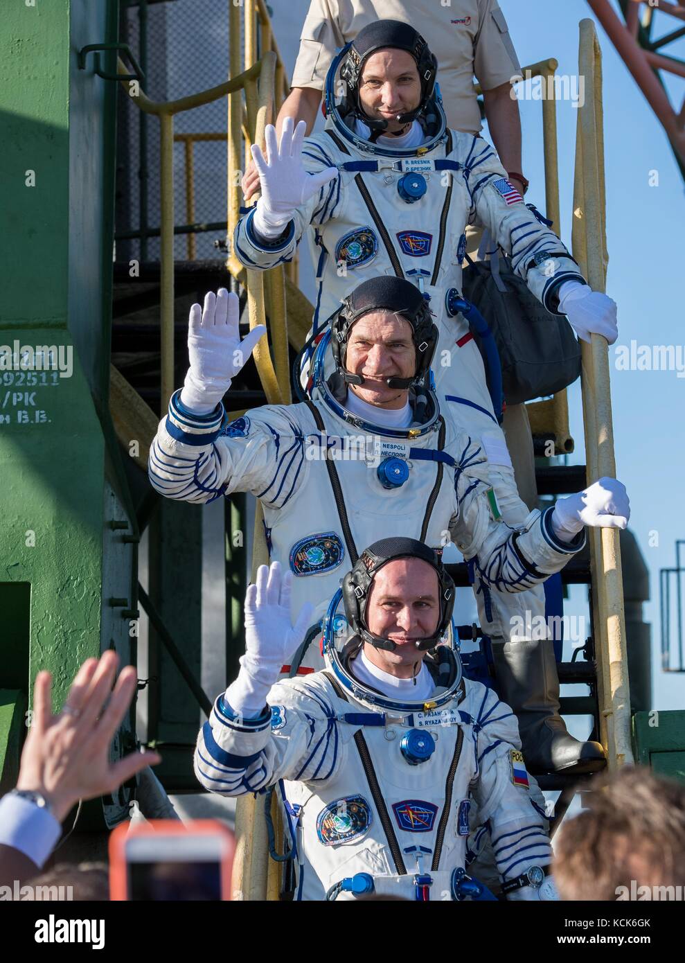 Russian cosmonaut sergey ryazanskiy hi-res stock photography and images ...