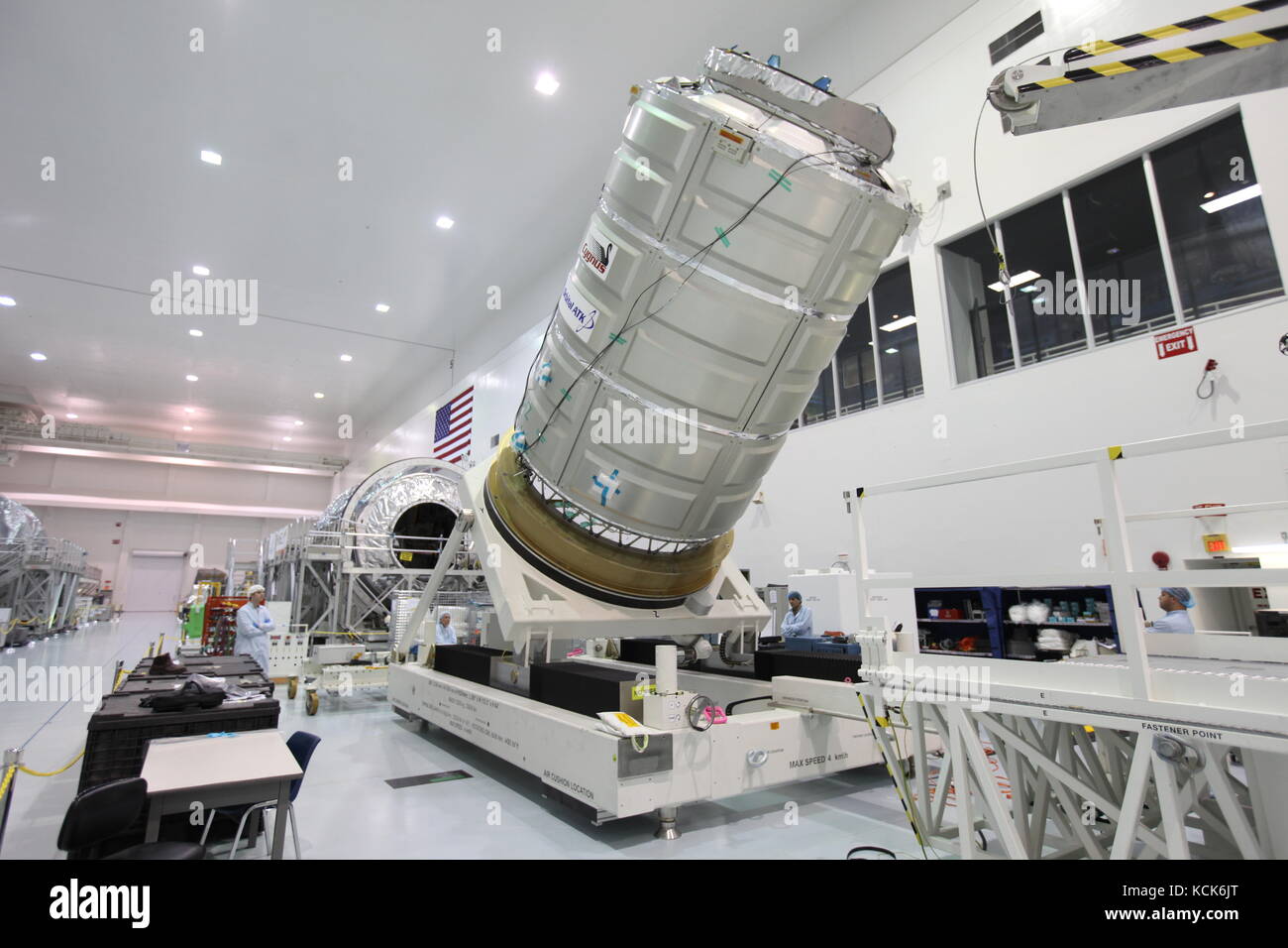 Cygnus Spacecraft Interior