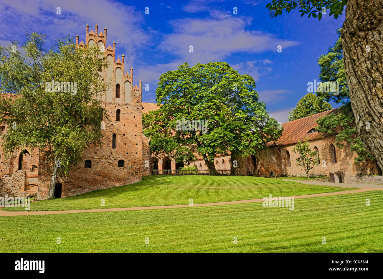 Monastery Chorin - Kloster Chorin Stock Photo - Alamy