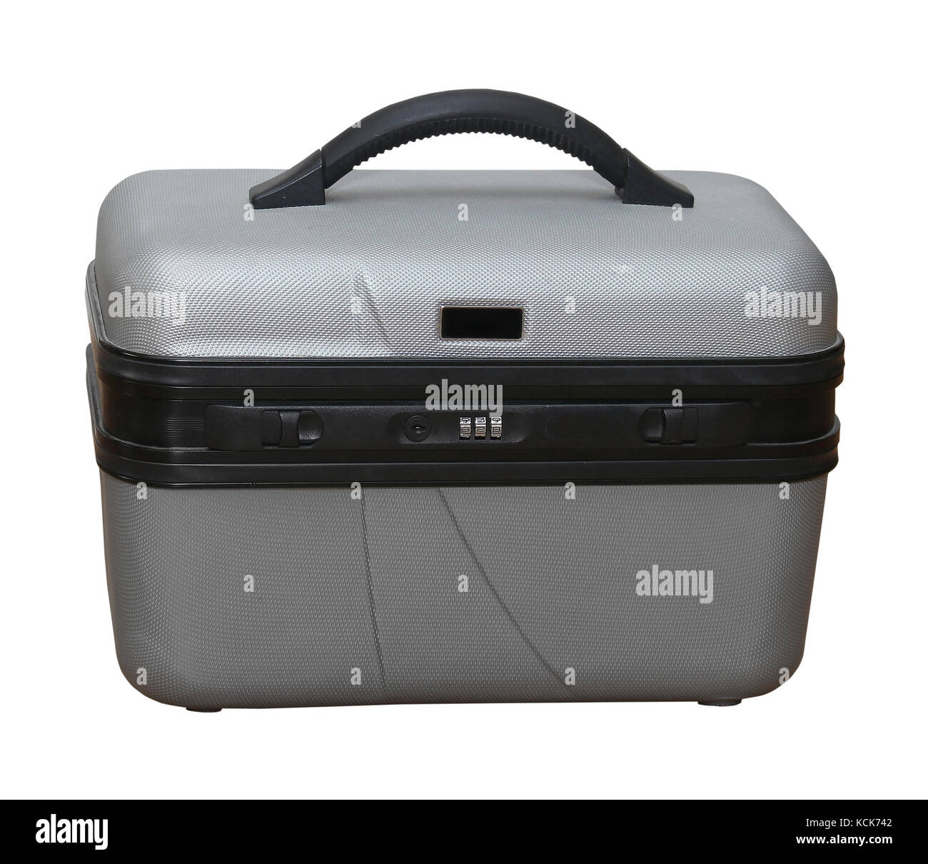 Beauty case with security code isolated with clipping path included ...