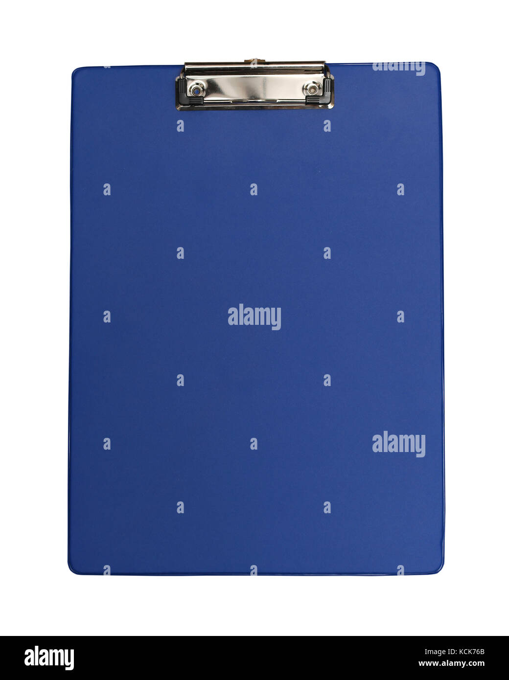 Blue plastic clipboard isolated with clipping path included Stock Photo ...