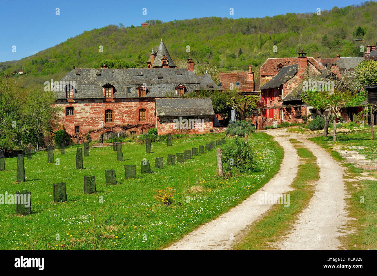Collonges-la-Rouge, Correze Department, Limosin, France Stock Photo - Alamy
