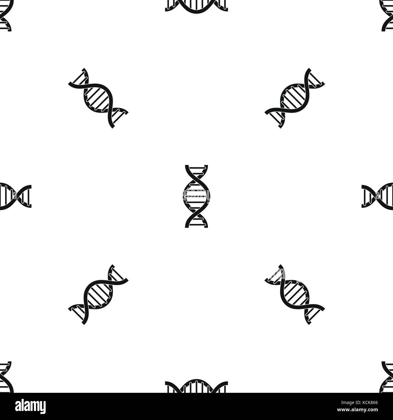 DNA spiral pattern seamless black Stock Vector Image & Art - Alamy