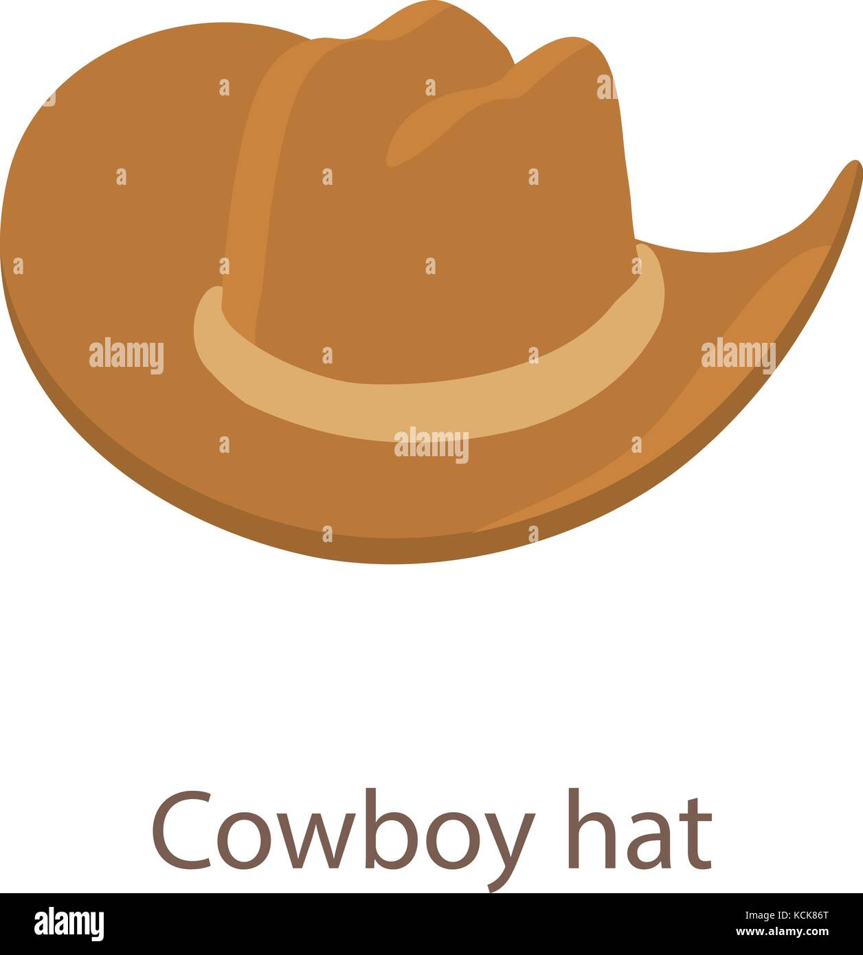 Cowboy hat icon, isometric 3d style Stock Vector Image & Art - Alamy