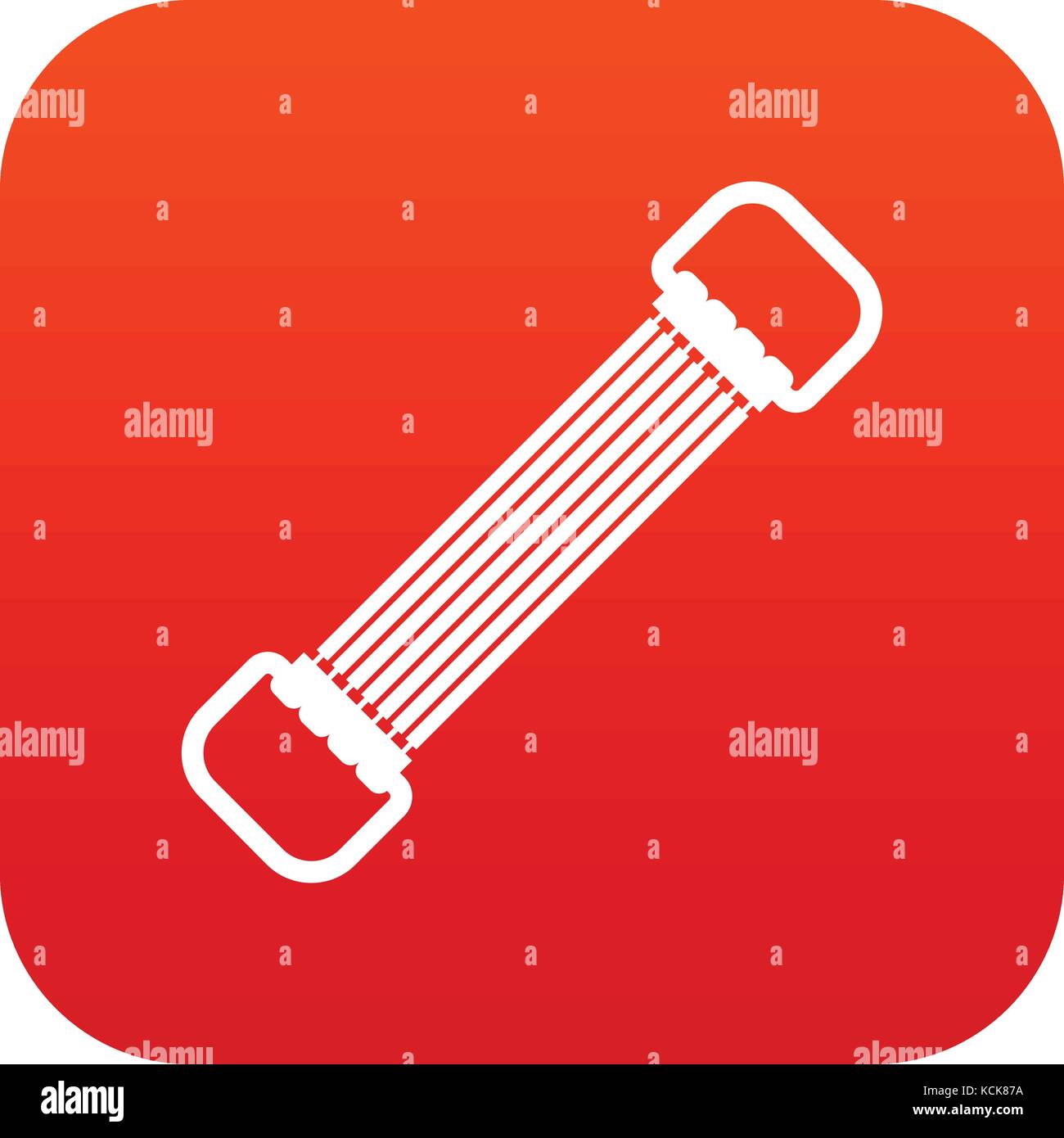 Sports stretchable belt icon digital red Stock Vector Image & Art - Alamy