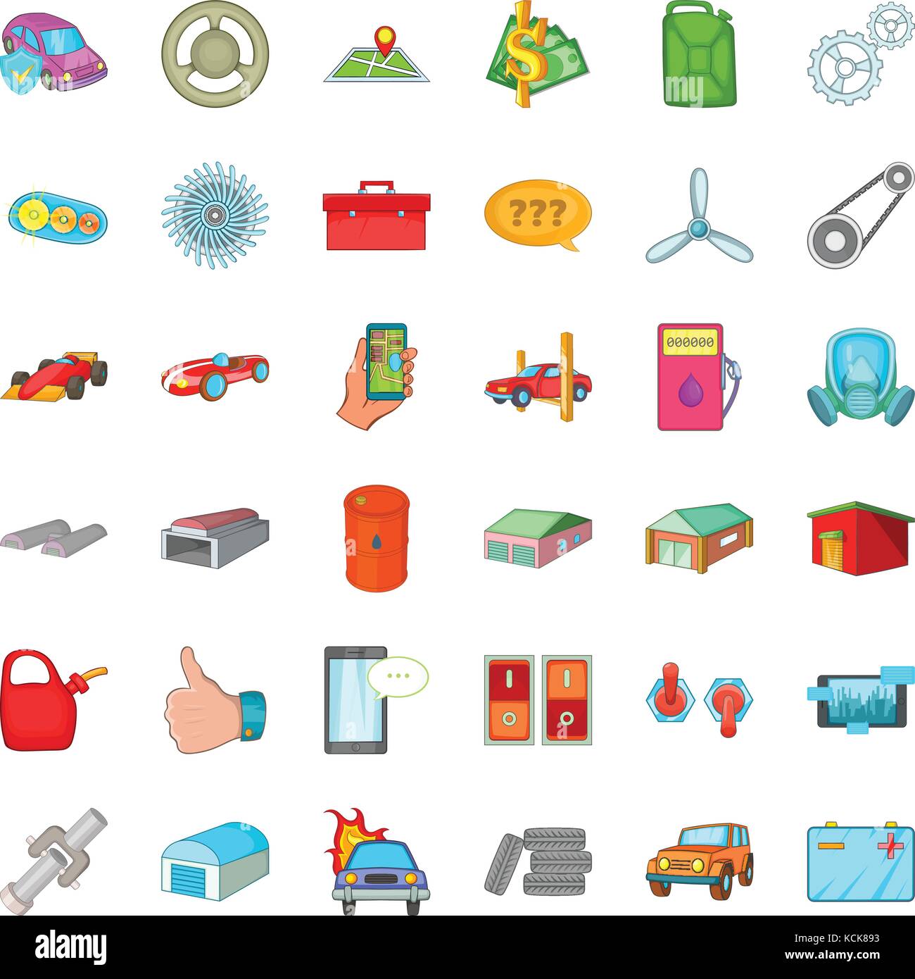 Payment icons set, cartoon style Stock Vector Image & Art - Alamy