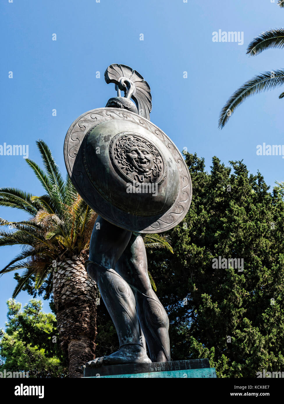 Achilleion is a palace built in Corfu by Empress of Austria Elisabeth ...