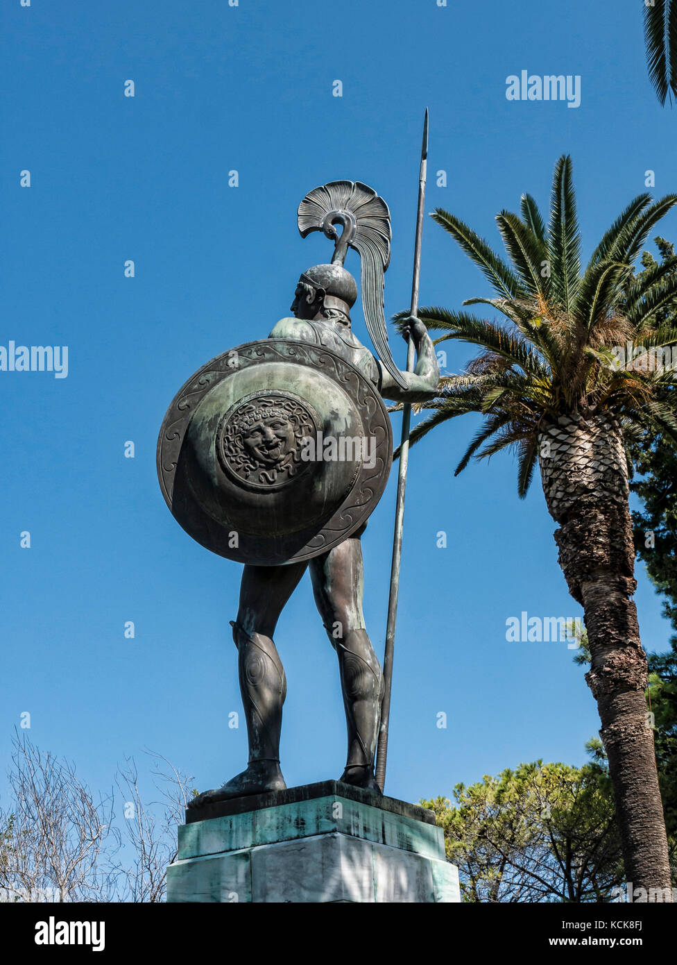 Achilleion is a palace built in Corfu by Empress of Austria Elisabeth ...