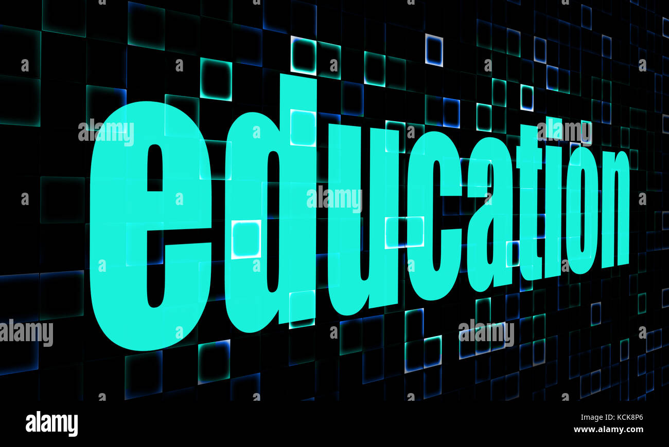 Webinar word on digital background image with hi-res rendered artwork ...