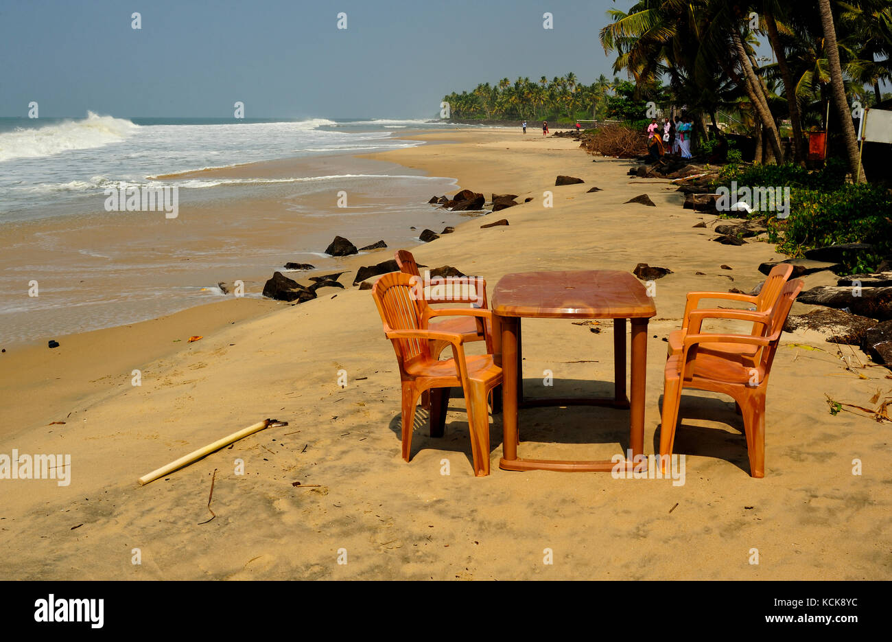 Andhakaranazhy Beach, Kerala, India Stock Photo - Alamy