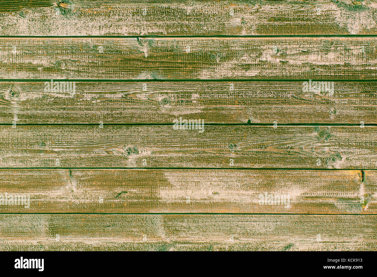 Peeling paint on old wooden rustic material on the wall. Wood texture ...