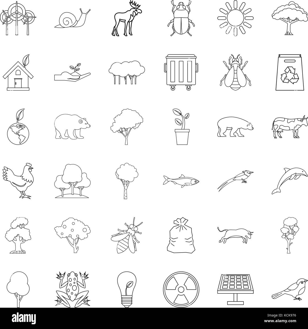 Flower icons set, outline style Stock Vector Image & Art - Alamy Flower icons set, outline style Stock Vector Image & Art - Alamy