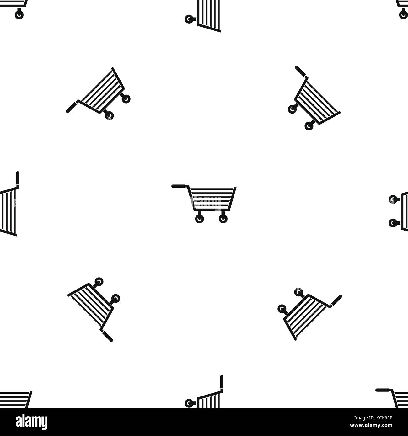 Online shopping pattern seamless black Stock Vector Image & Art - Alamy