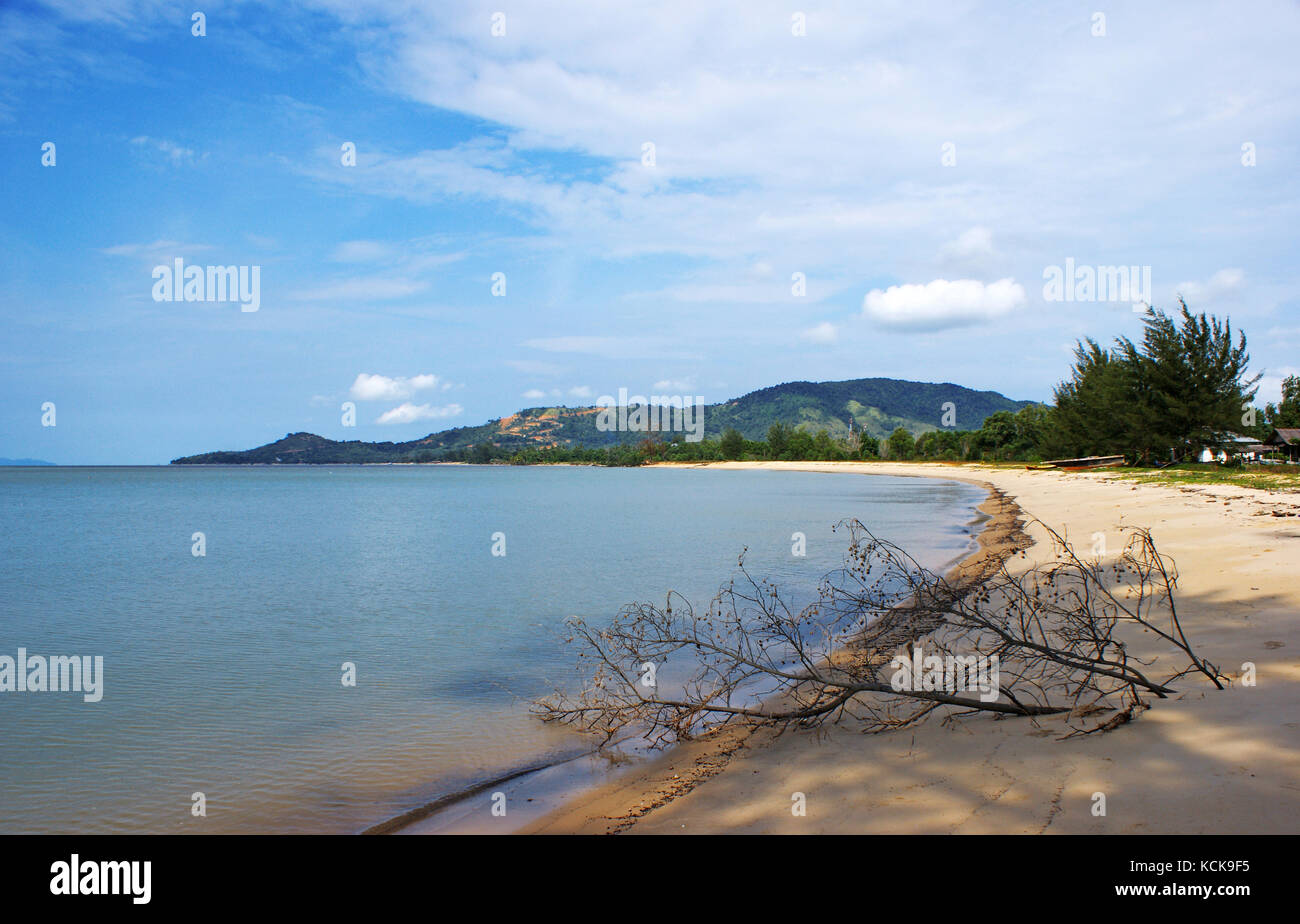 Samudera Beach, Singkawang, West Kalimantan, Indonesia Stock Photo - Alamy