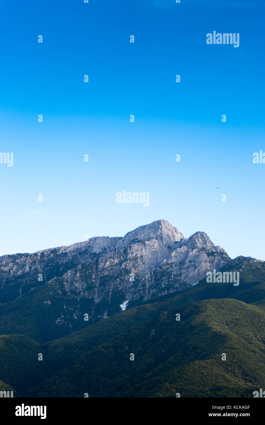 Beautiful nature of the Holy Athos Mountain Stock Photo - Alamy
