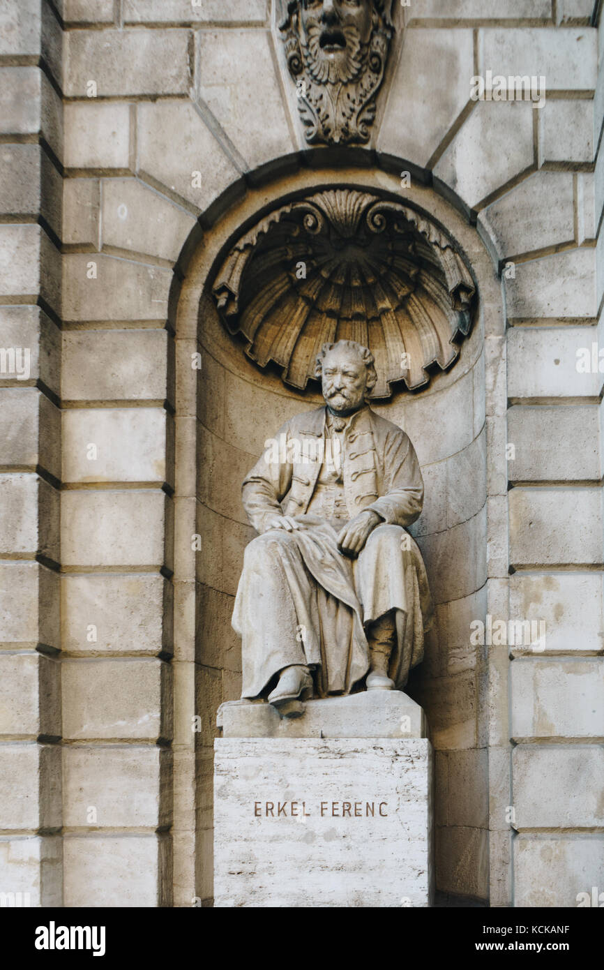 Statue of erkel ferenc hi-res stock photography and images - Alamy