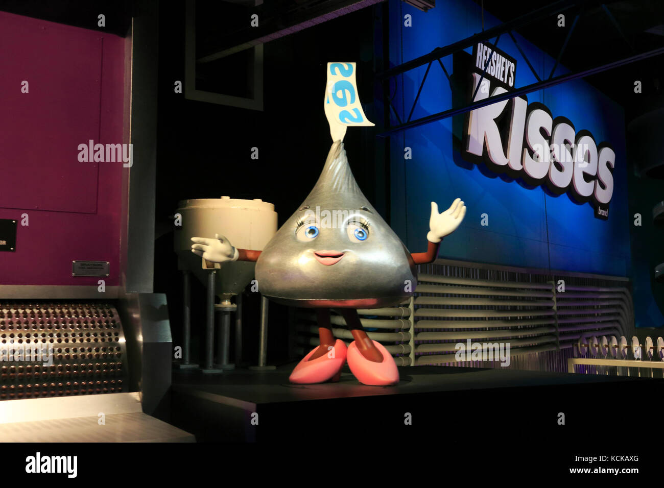 Exhibitions at Hershey's Chocolate Tour inside of Hershey's Chocolate ...