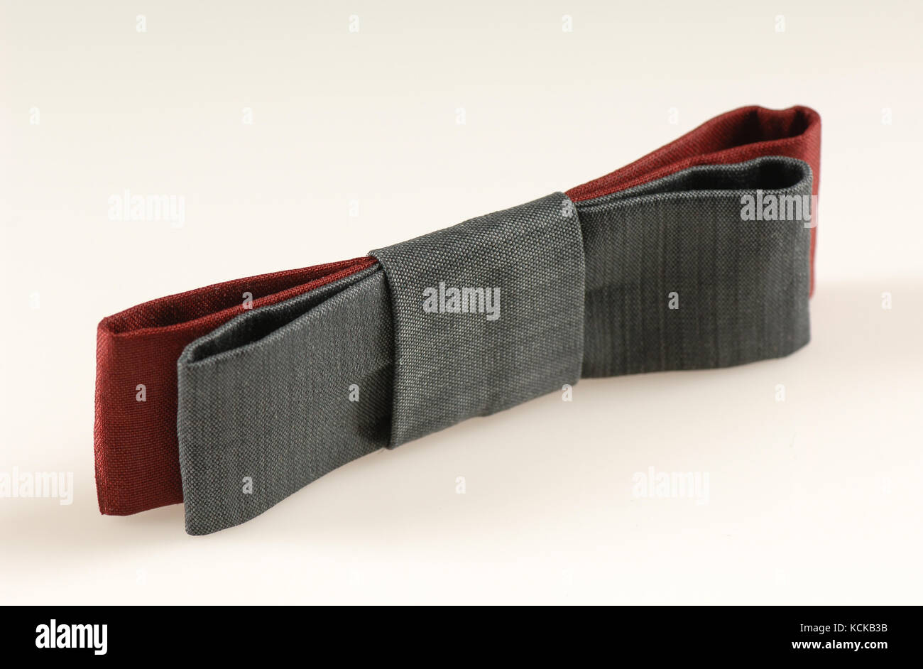 rectangular double tie gray and purple on a white background isolated ...