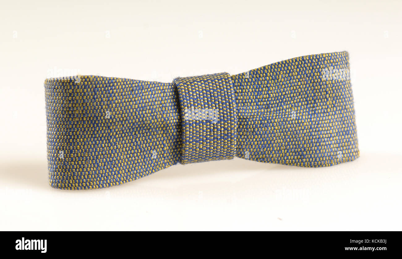 rectangular tie-bow speckled on a white background isolated Stock Photo ...