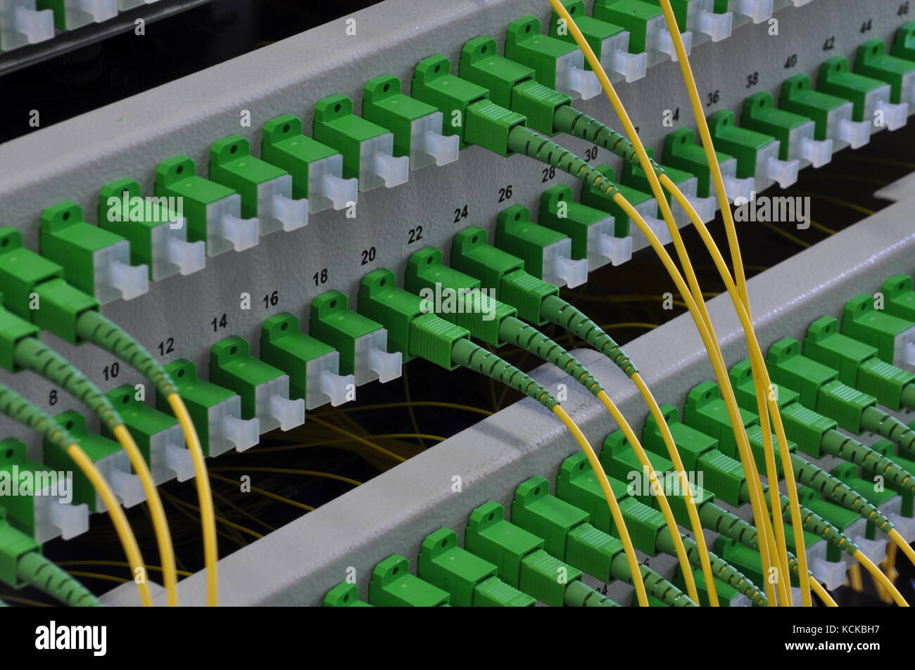 Fiber Optical Network Innovation Technology Stock Photo - Alamy