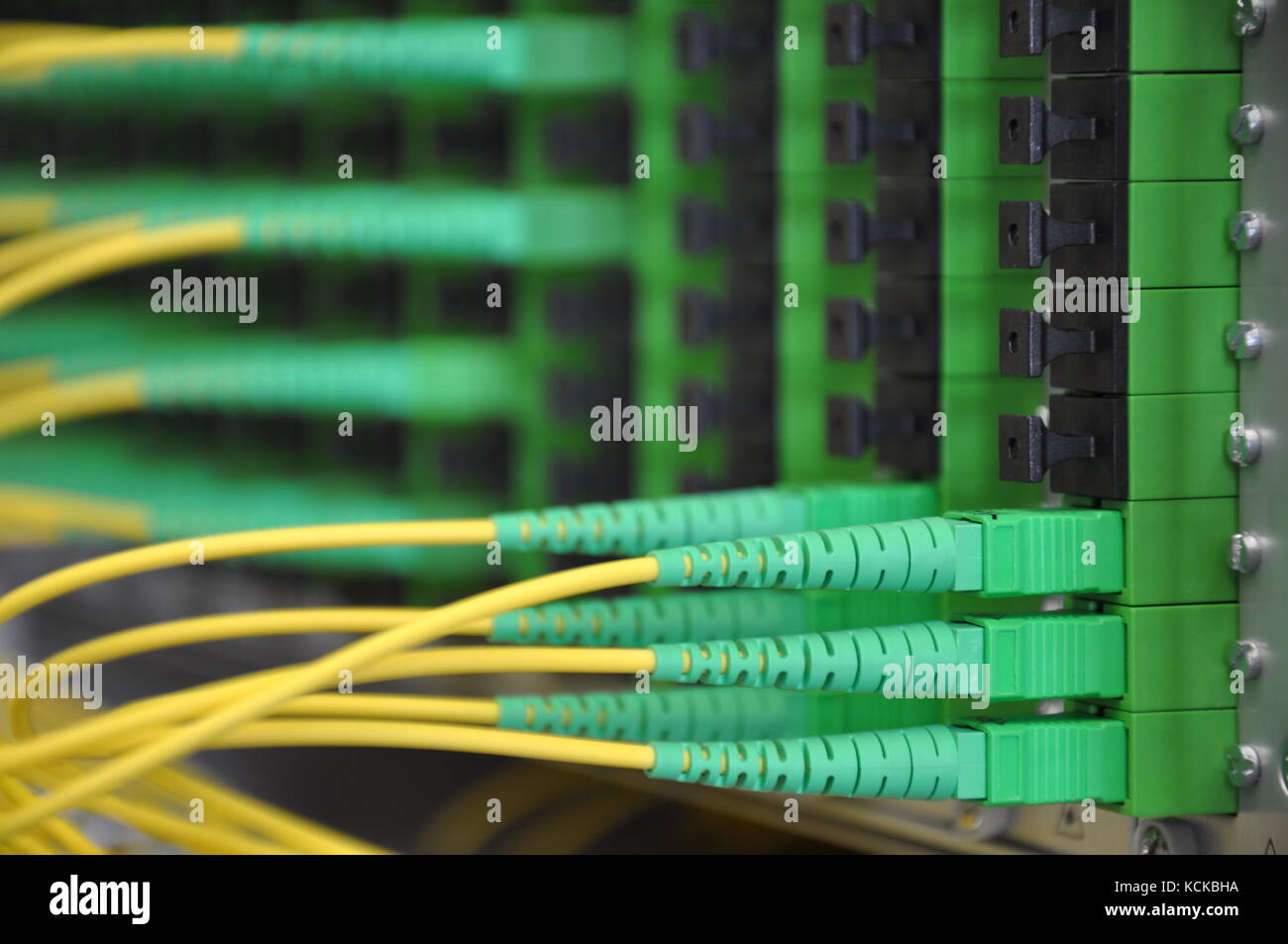 Fiber Optical Network Innovation Technology Stock Photo - Alamy