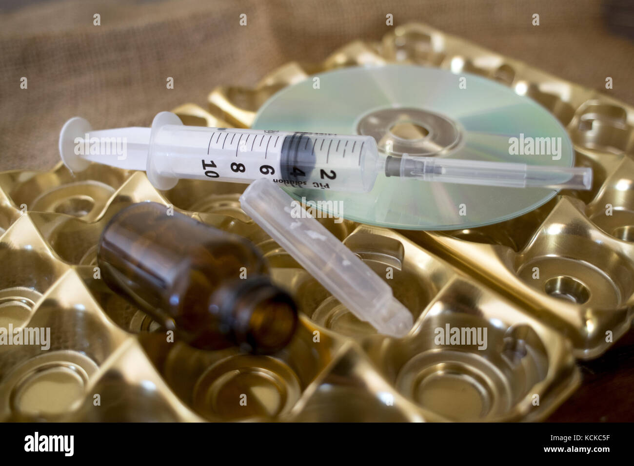 modern treatment of the disease with medicine and software Stock Photo ...