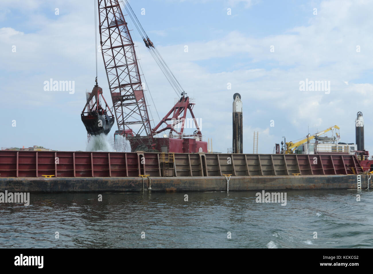Boston harbor navigation improvement project hi-res stock photography ...