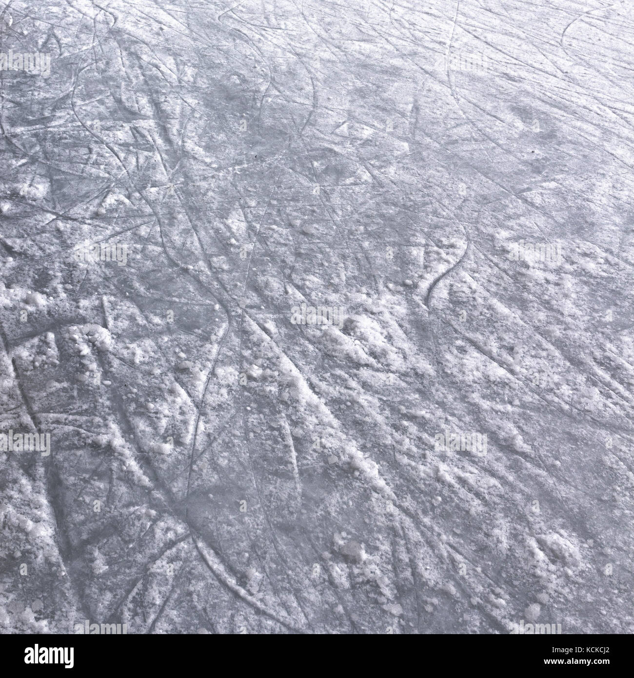 Ice background with marks from skating and hockey Stock Photo - Alamy