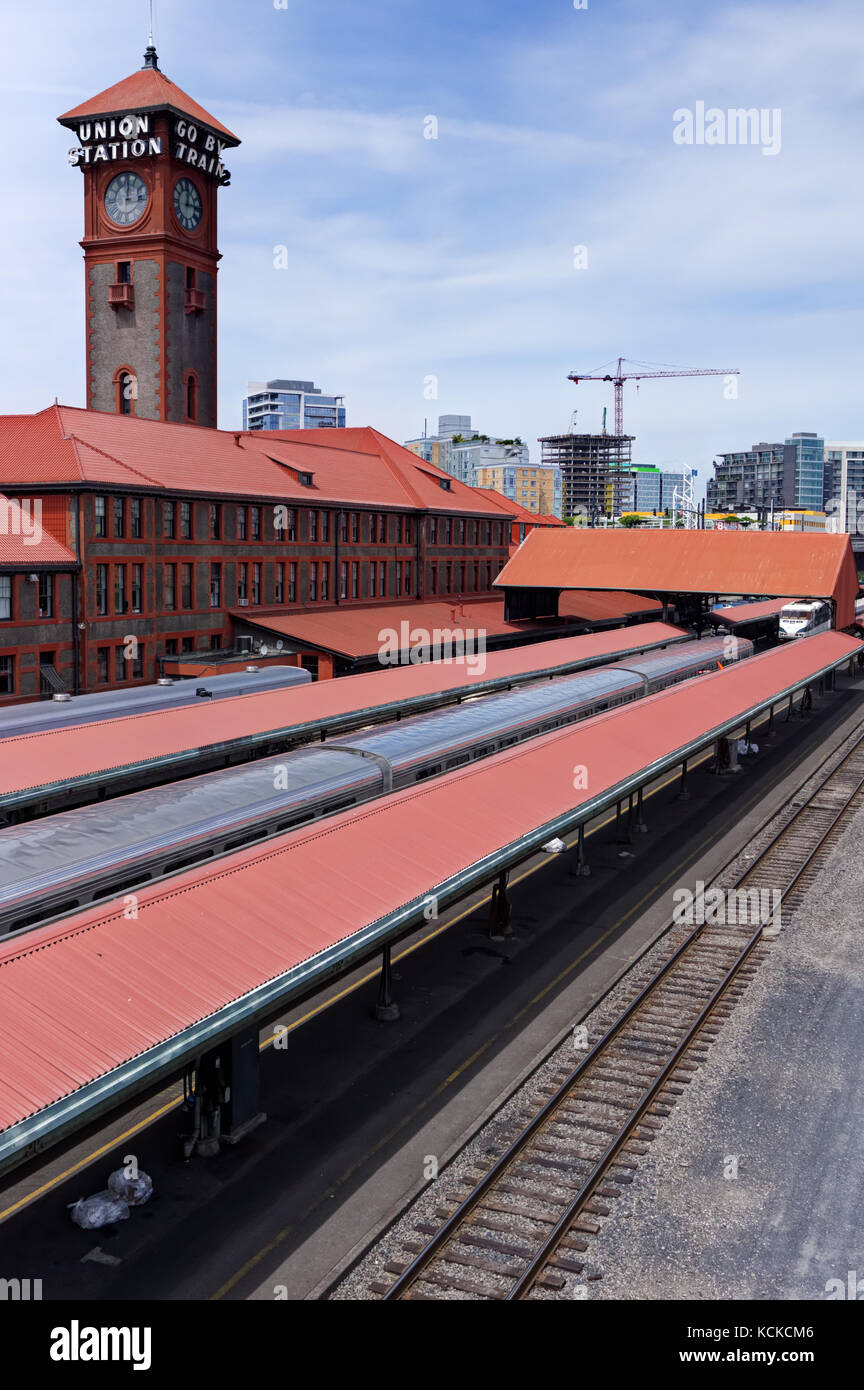 Portland's Union Station, Portland, Oregon, USA Stock Photo - Alamy