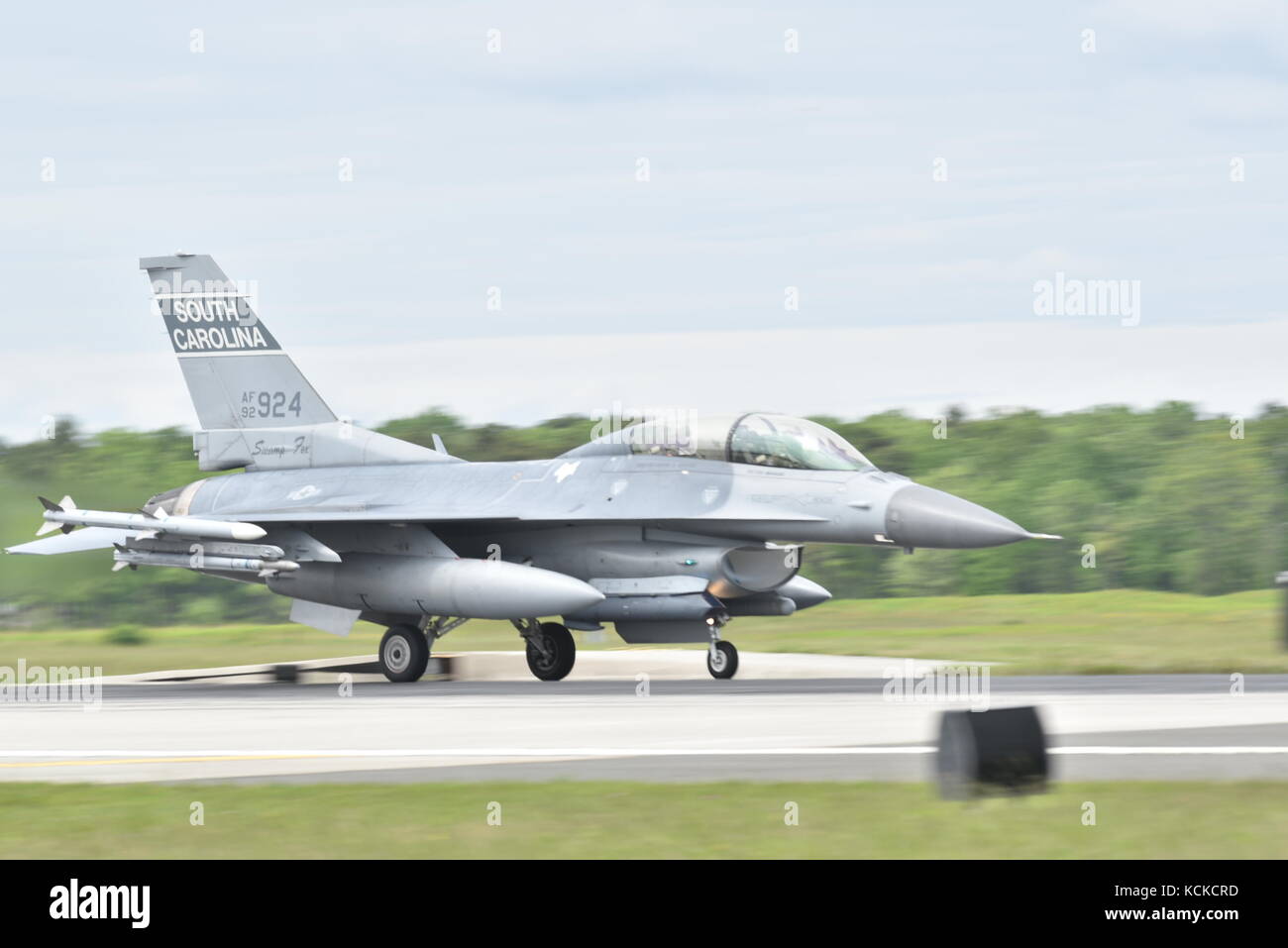 South Carolina Air National Guard F-16C Fighting Falcon Stock Photo - Alamy