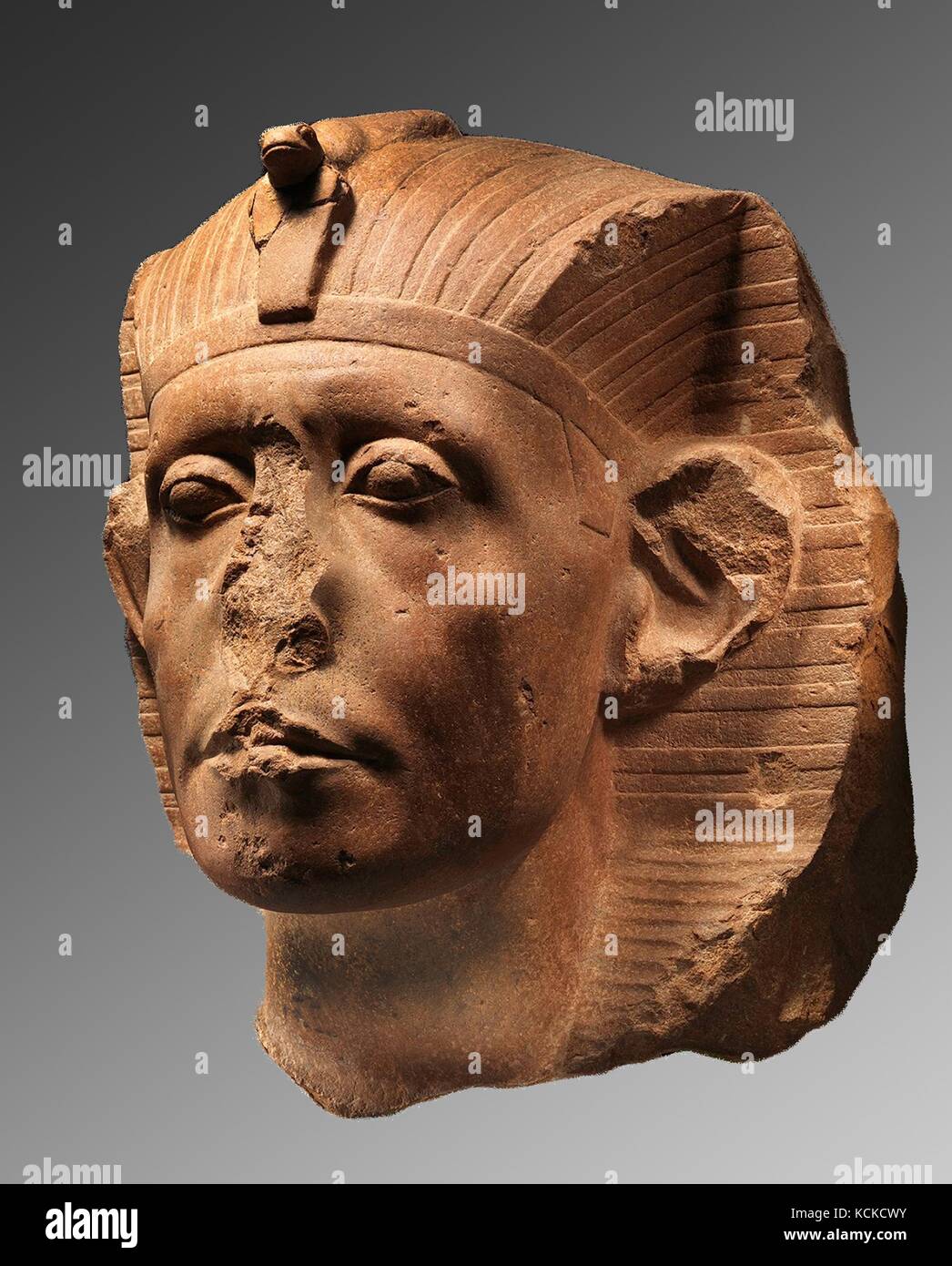 6072. Statue of Pharaoh Senusret III. 18786-1839 BC Stock Photo - Alamy