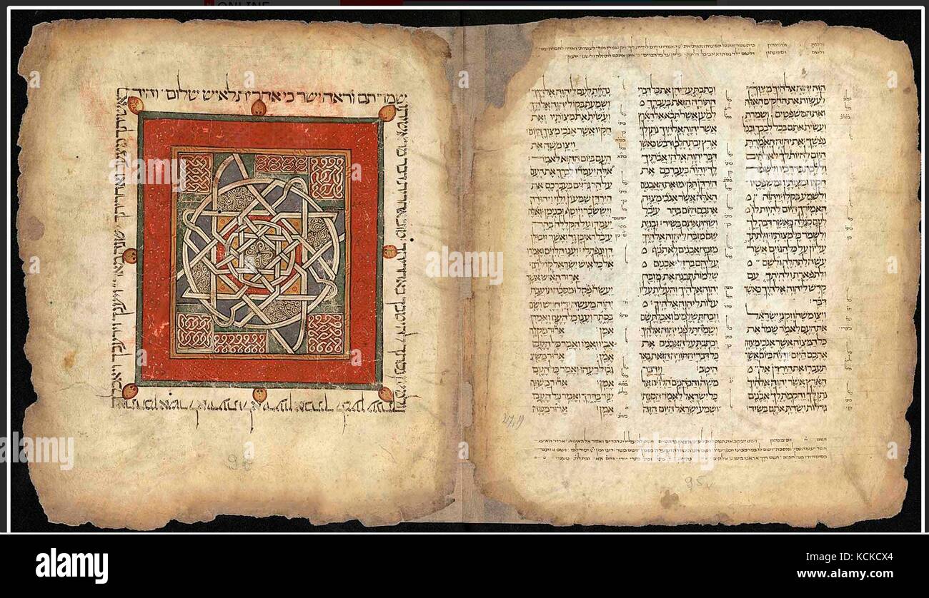 Pentateuch manuscript hi-res stock photography and images - Alamy