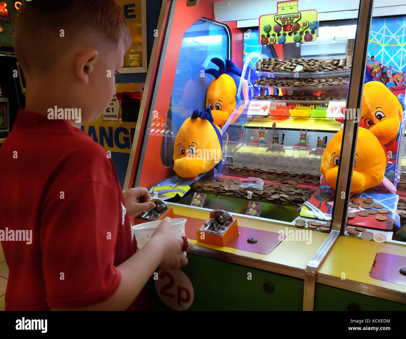 Coin Push Arcade Game High Resolution Stock Photography and Images - Alamy