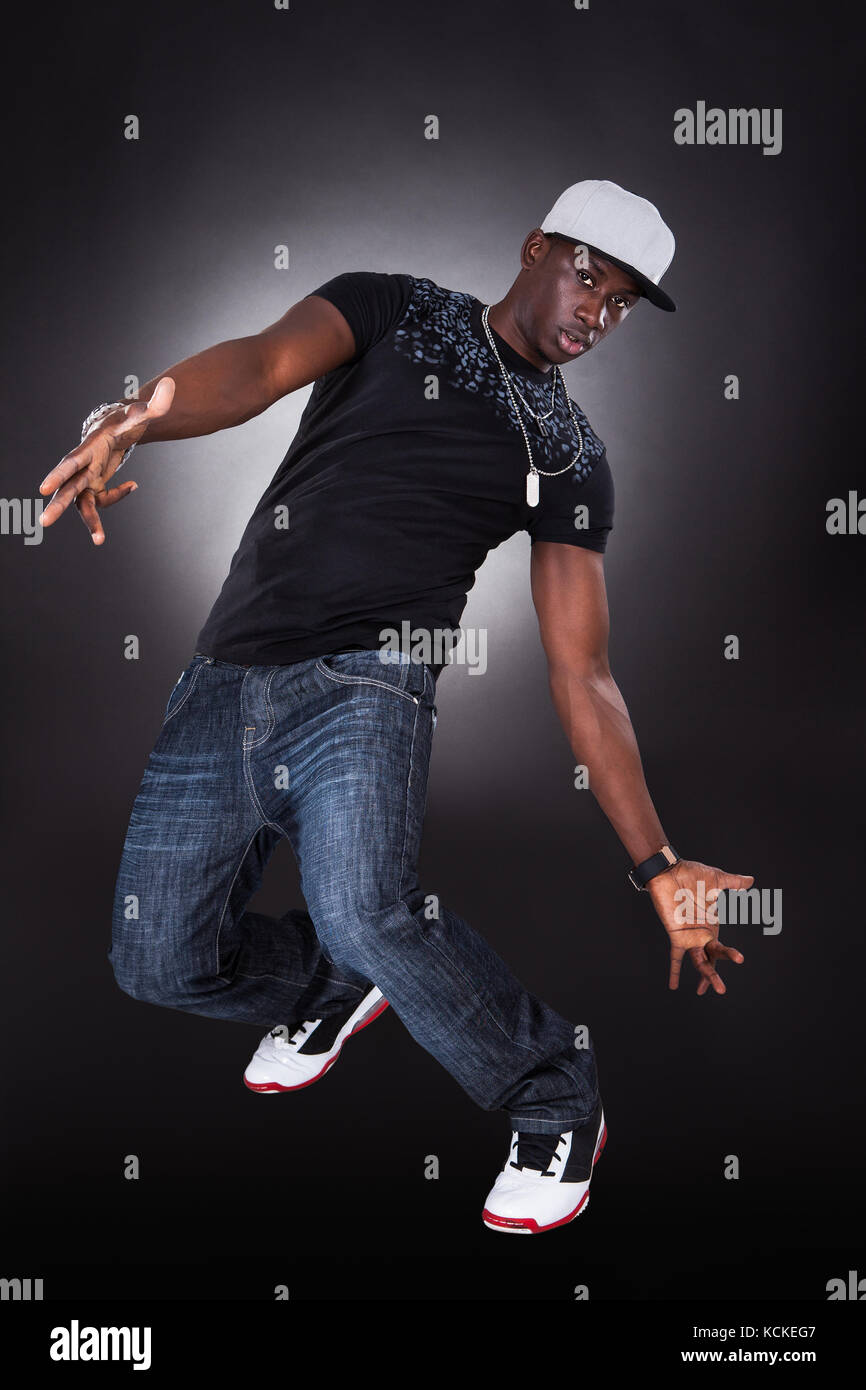 Acrobatic male dancer hi-res stock photography and images - Alamy