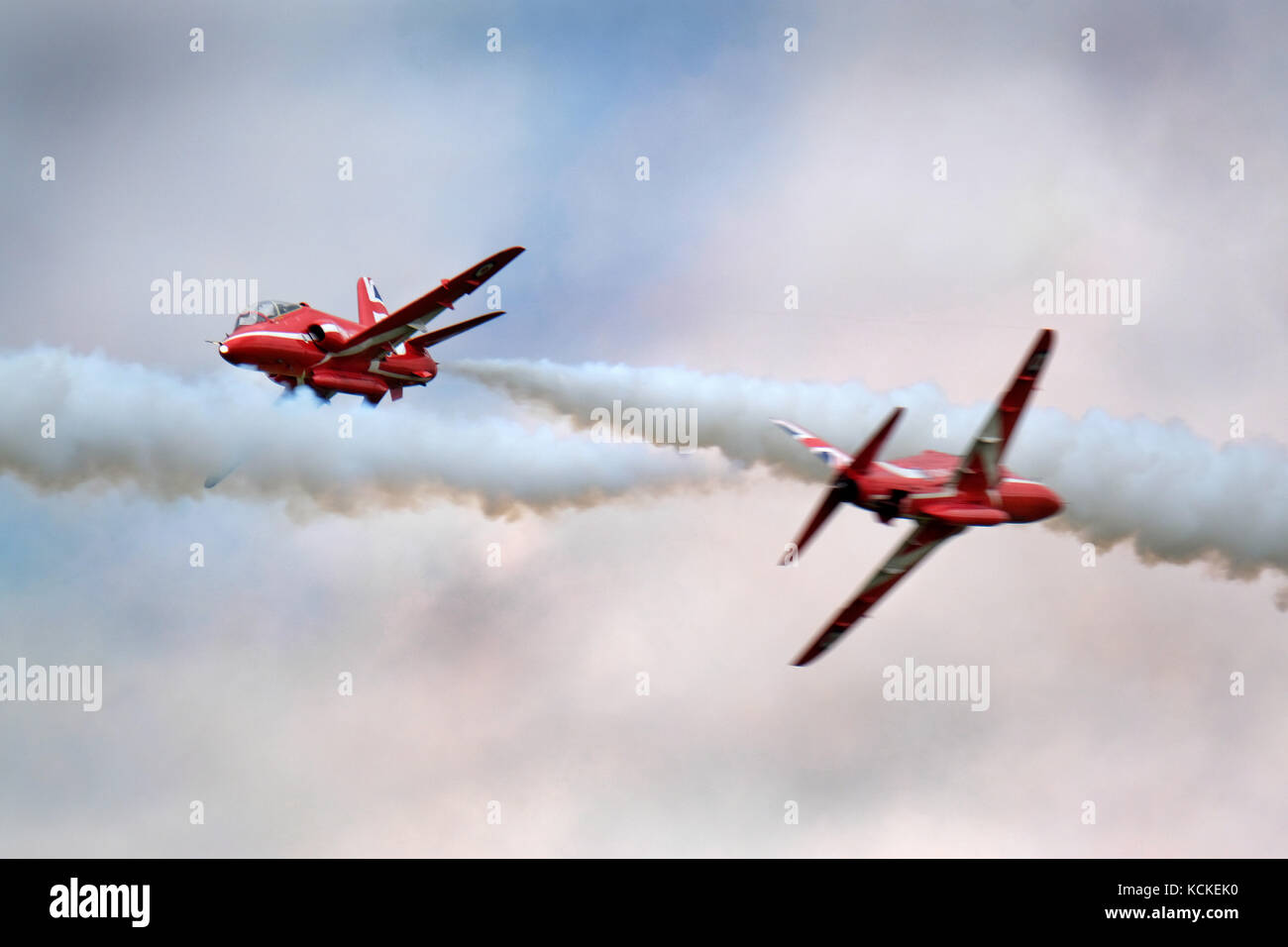The RAf display team the Red Arrows Stock Photo - Alamy