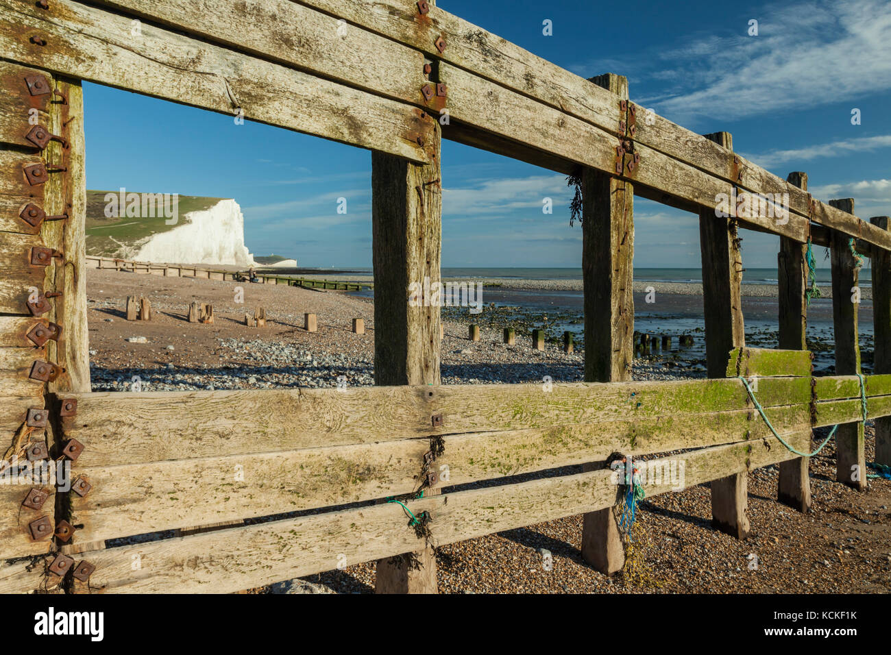 Wooden groyne hi-res stock photography and images - Alamy