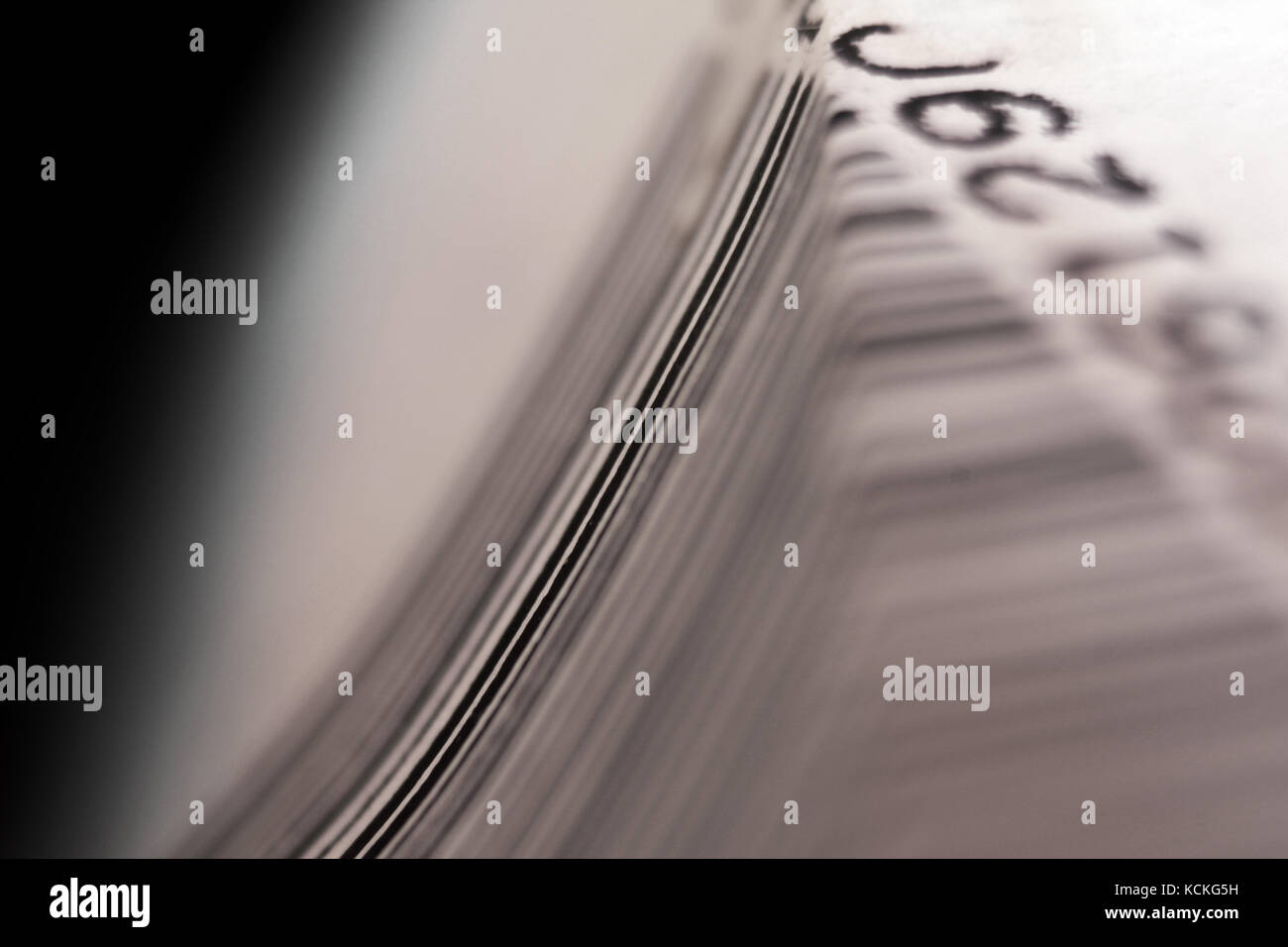 Barcode with numbers close-up Stock Photo - Alamy