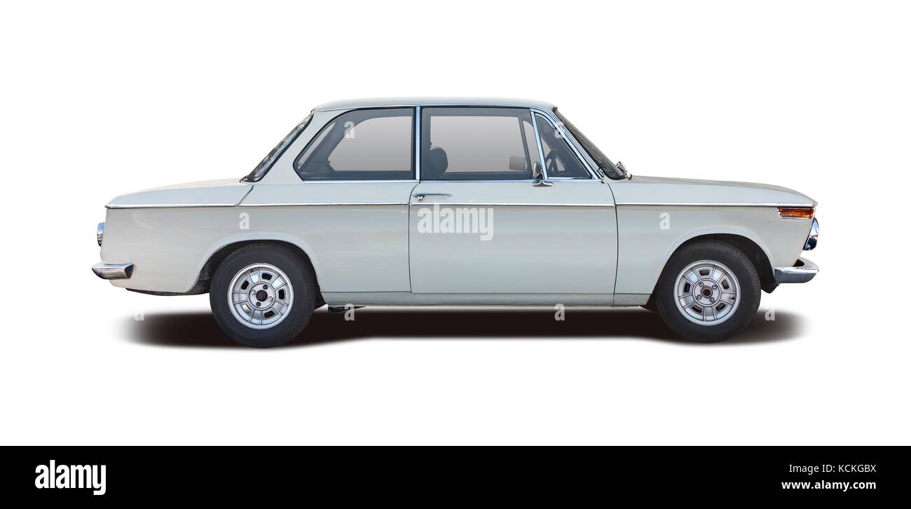 Classic German sport car isolated on white Stock Photo - Alamy