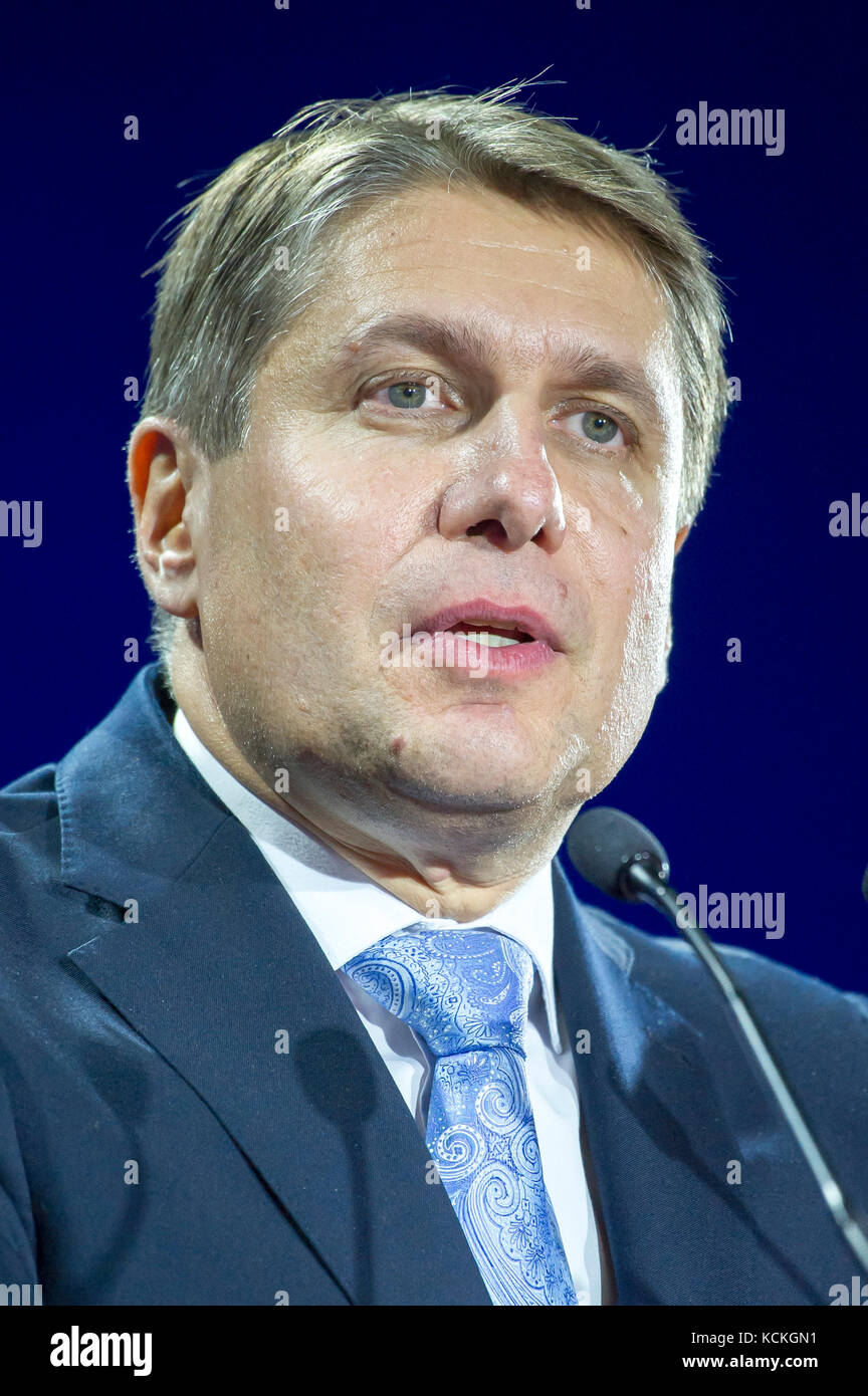 Markus J. Beyrer, Director General of BusinessEurope, during his speech ...