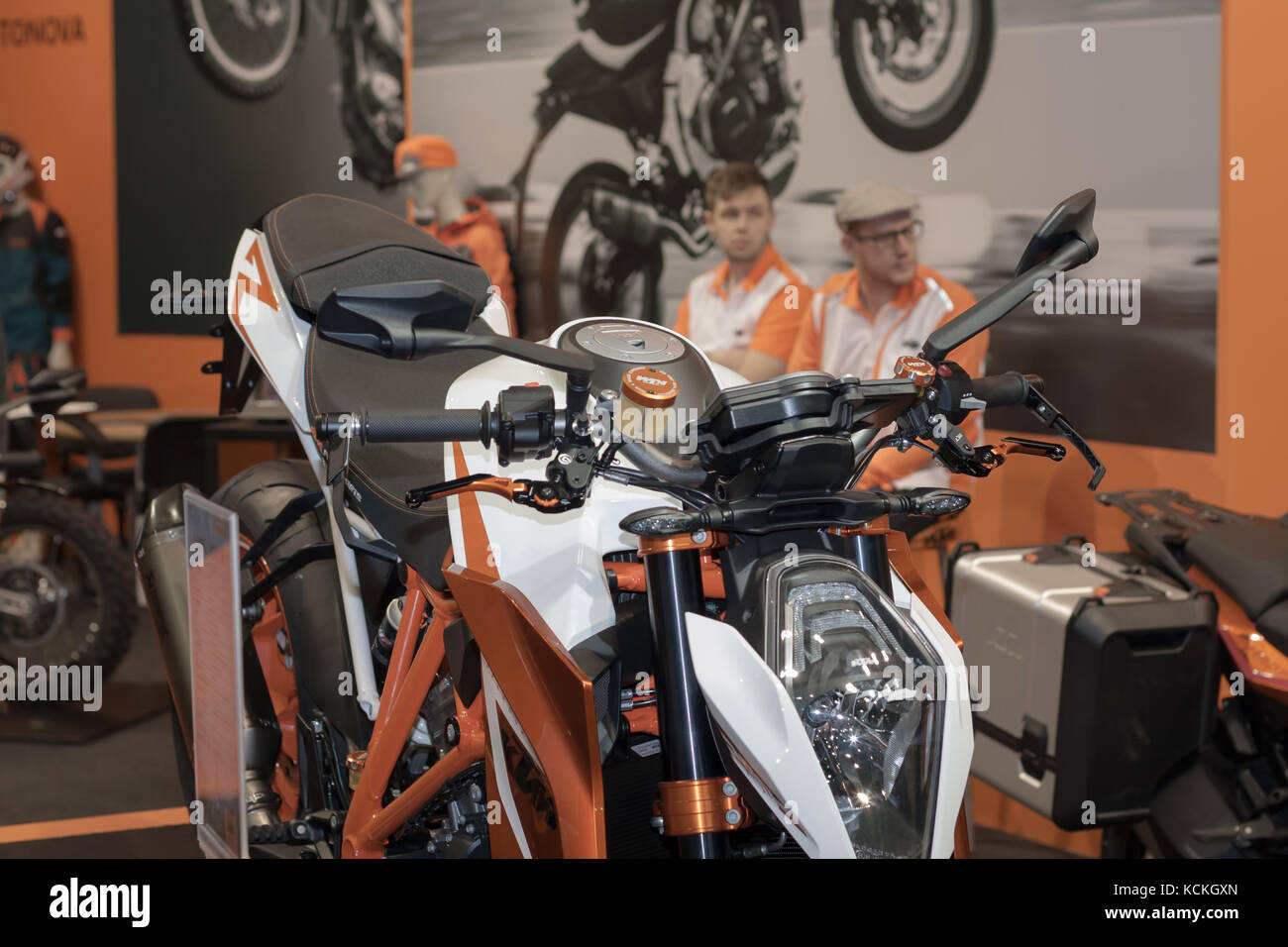 BRNO, CZECH REPUBLIC-MARCH 4,2016: Austria motorcycle KTM at ...