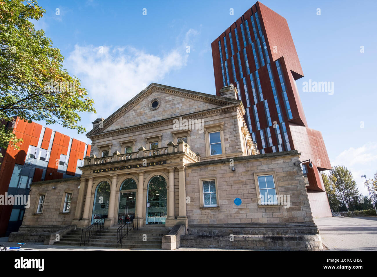 The Award winning Broadcasting Tower, part of Leeds Becket University ...