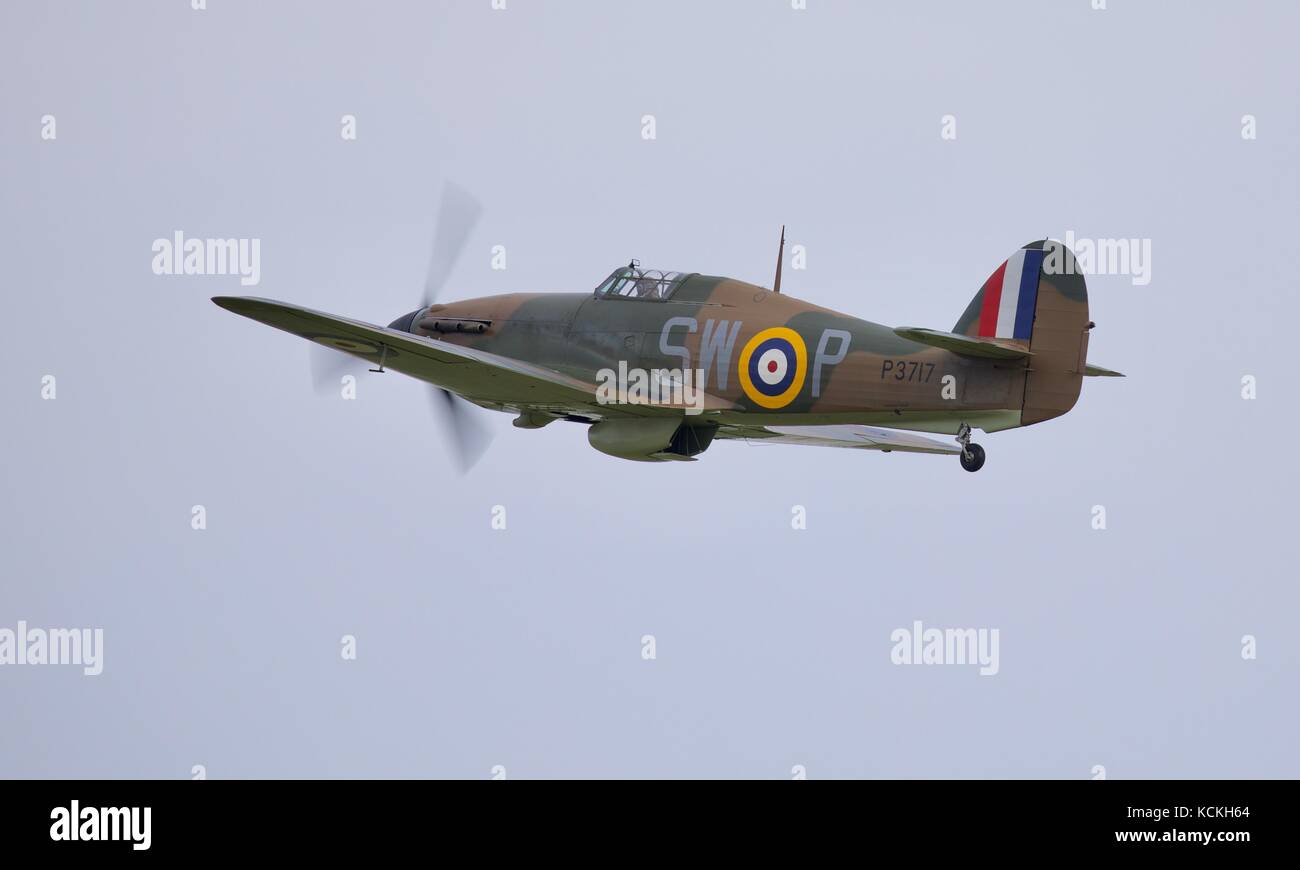 Hawker Hurricane P3717 Stock Photo - Alamy