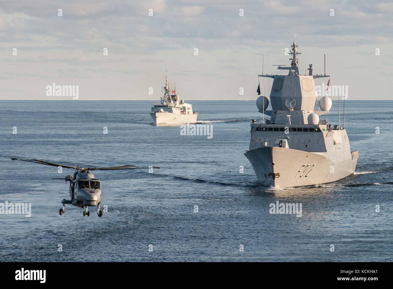 The Royal Norwegian Navy Fridtjof Nansen-class guided-missile frigate ...