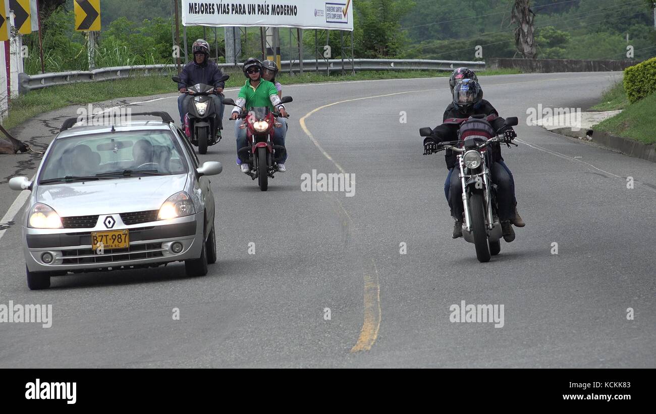 Illegal Motorcycle Dangerous Driving Stock Photo - Alamy