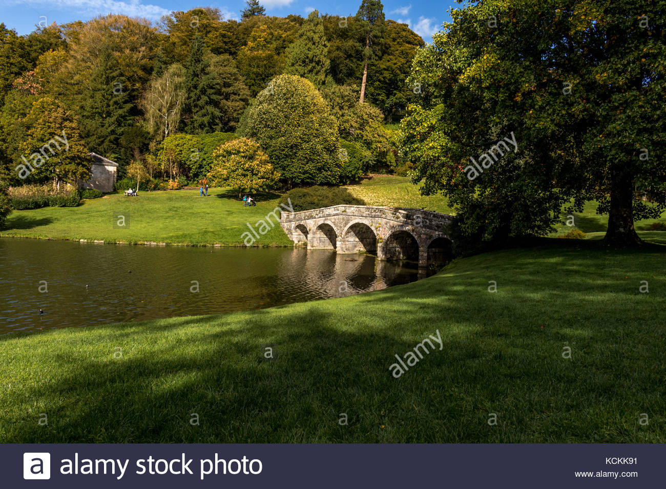 Bridge At Stourhead High Resolution Stock Photography and Images - Alamy