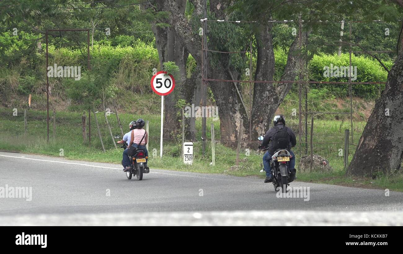 Motorcycles Riding On Road Stock Photo - Alamy