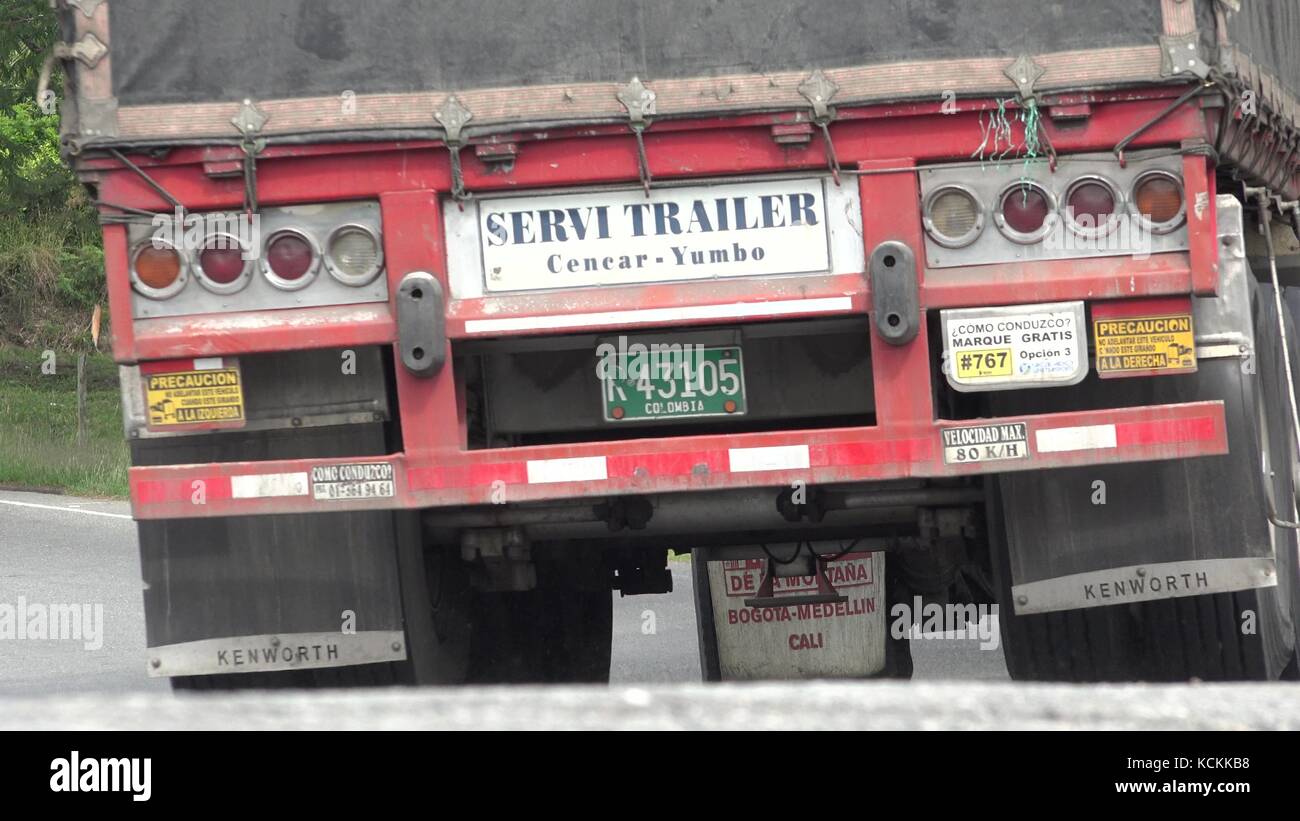 Container tractor trailer truck hi-res stock photography and images - Alamy