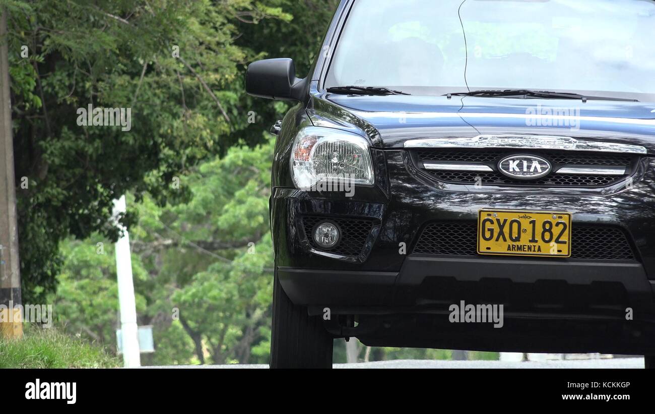 Small Korean Car Stock Photo - Alamy