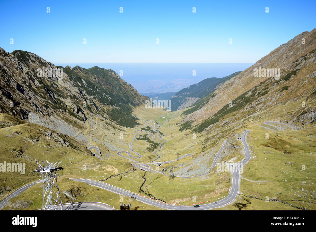 The transfagarasan road in Romania Stock Photo - Alamy